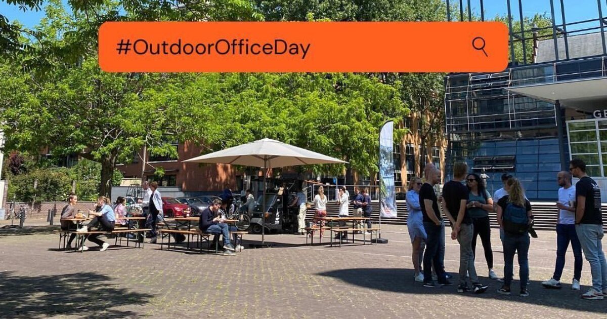 Outdoor Office Day: take your work outside | Designregio Kortrijk
